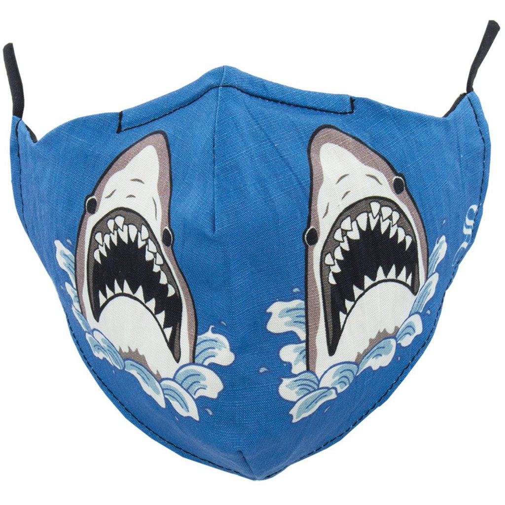 Shark Attack Face Mask by SockSmith – Outer Layer