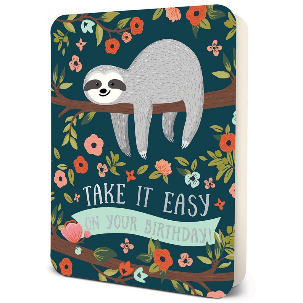 Sloth Birthday Card by Studio Oh – Outer Layer