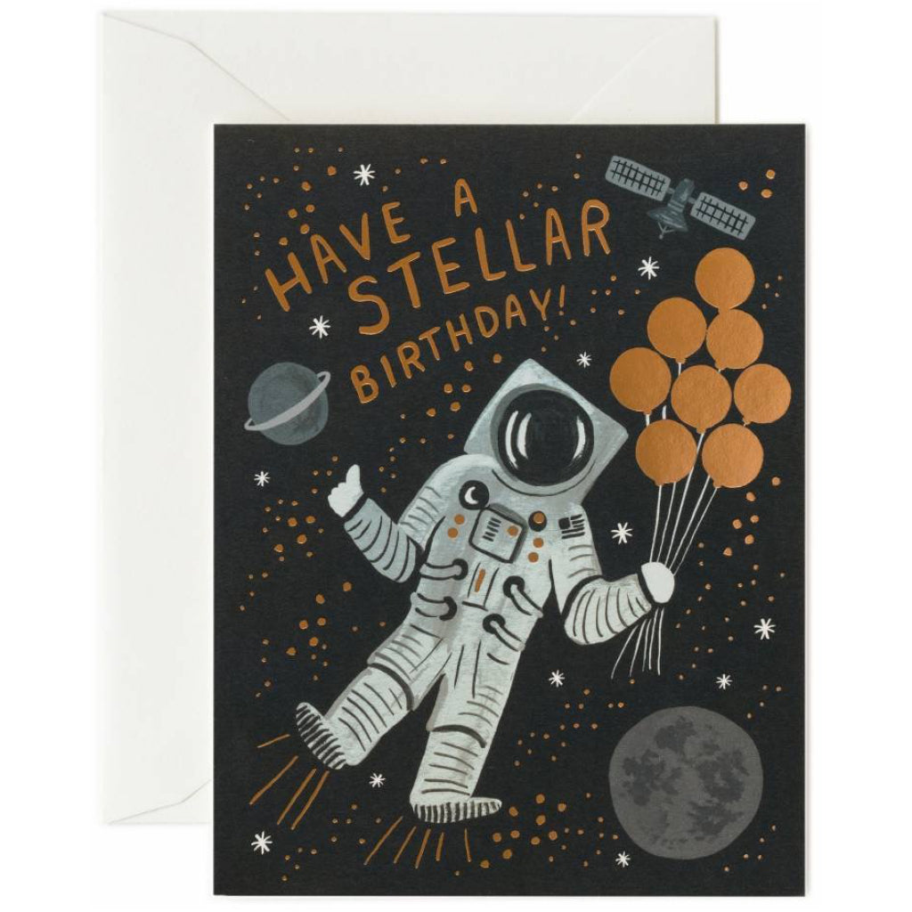 Stellar Birthday Card by Rifle Paper Co. - Outer Layer