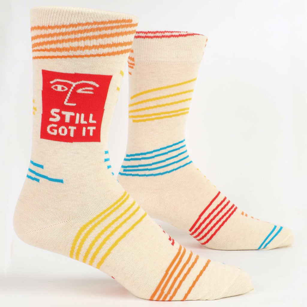 Still Got It Men's Socks by Blue Q – Outer Layer