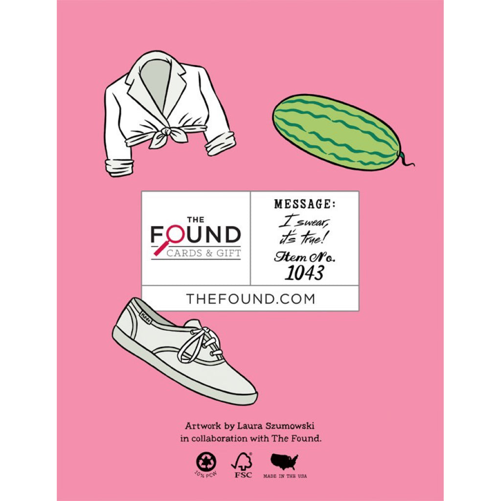 Time Of My Life Dirty Dancing Card by The Found – Outer Layer