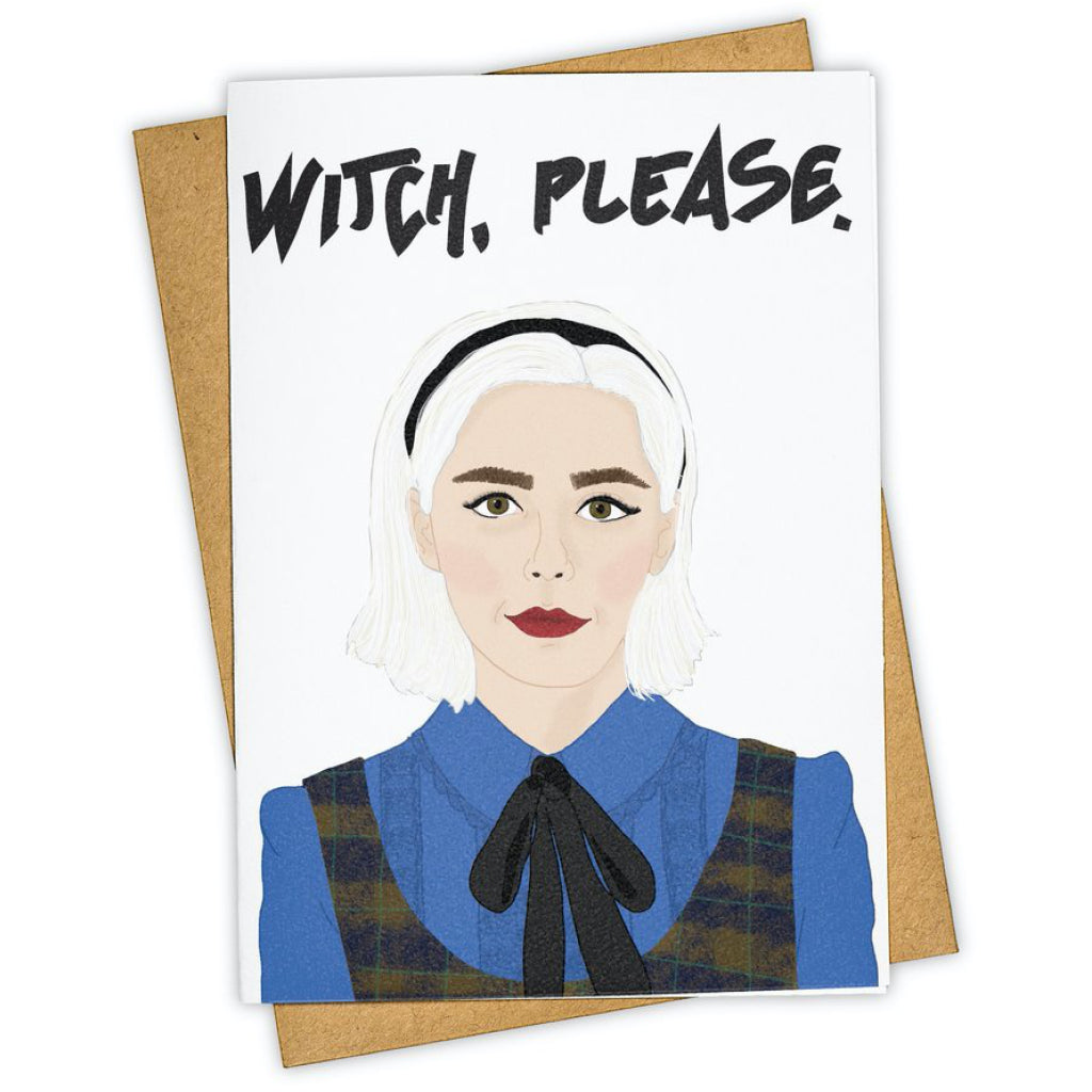 Witch Please Sabrina Card by Tay Ham – Outer Layer