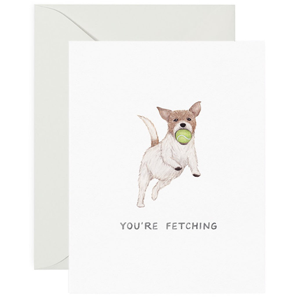 You're Fetching Dog Card by Amy Zhang Creative – Outer Layer