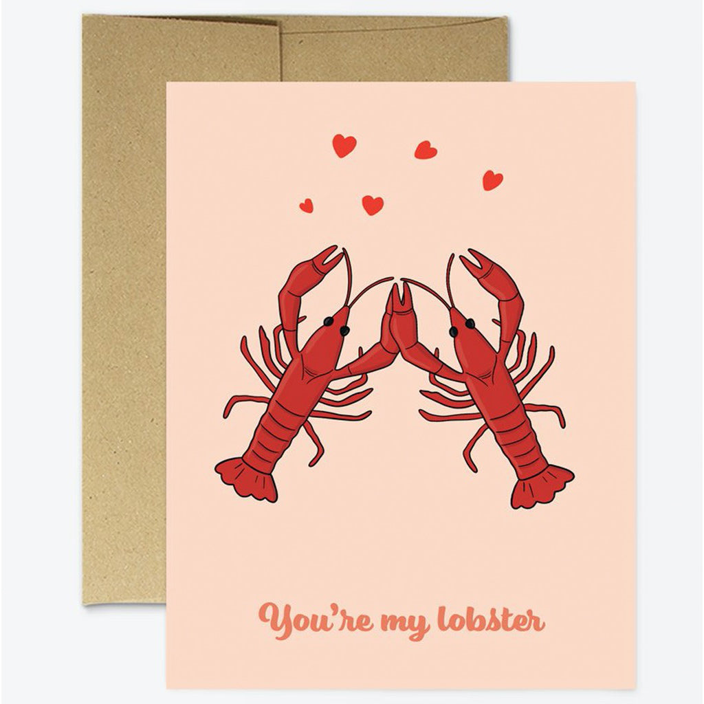 You're My Lobster Card by Party Mountain Paper – Outer Layer