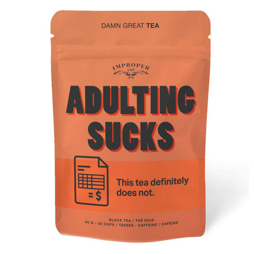 Adulting Sucks Loose Leaf Tea | Improper Cup – Outer Layer