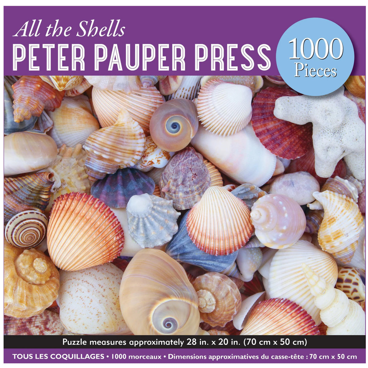 All The Shells Puzzle | Peter Pauper Press – Outer Layer