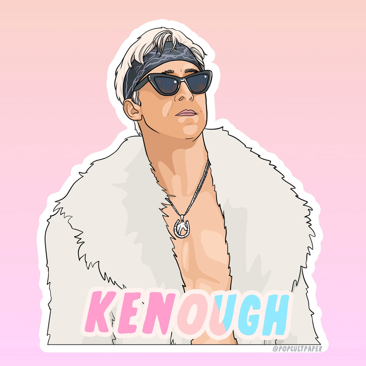 Barbie Ken Kenough Sticker | Pop Cult Paper – Outer Layer