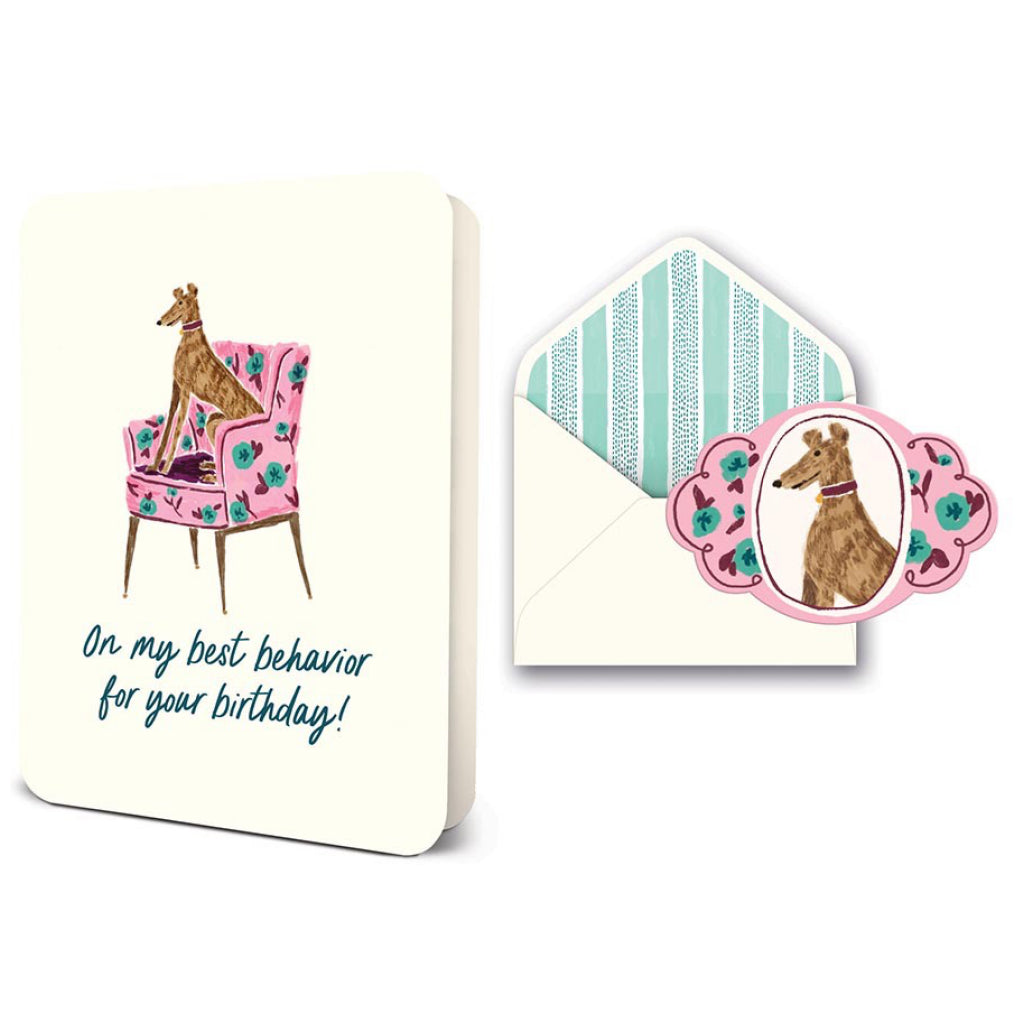 Best Behavior Birthday Card | Studio Oh – Outer Layer