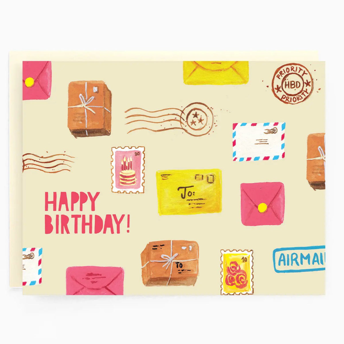 Birthday Snail Mail Card | The Paperhood – Outer Layer