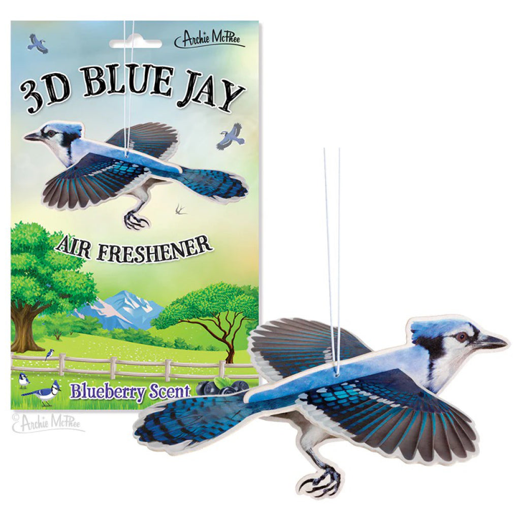 Blue Jay 3D Air Freshener | Archie McPhee – Outer Layer