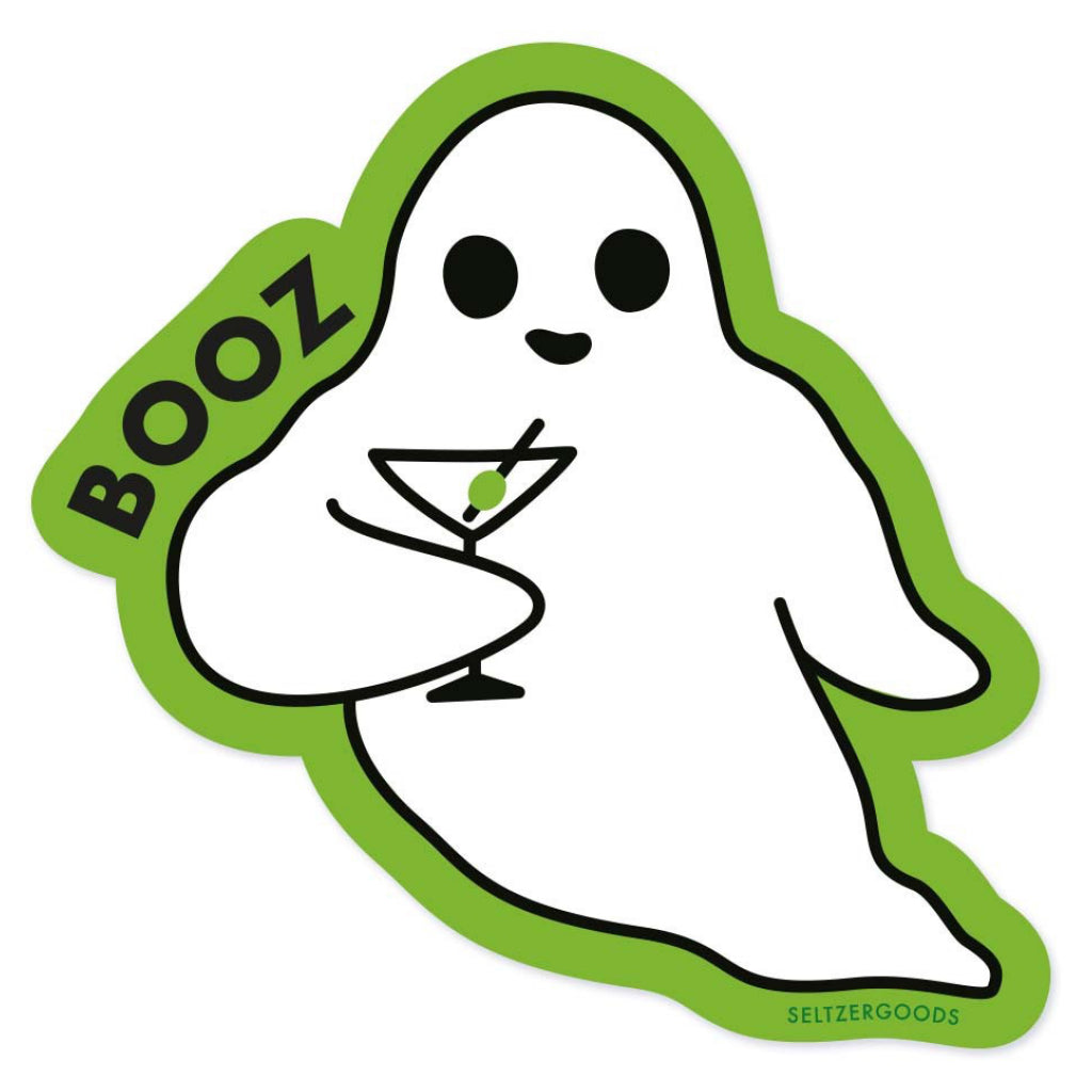 Booz Sticker | Seltzer Goods – Outer Layer