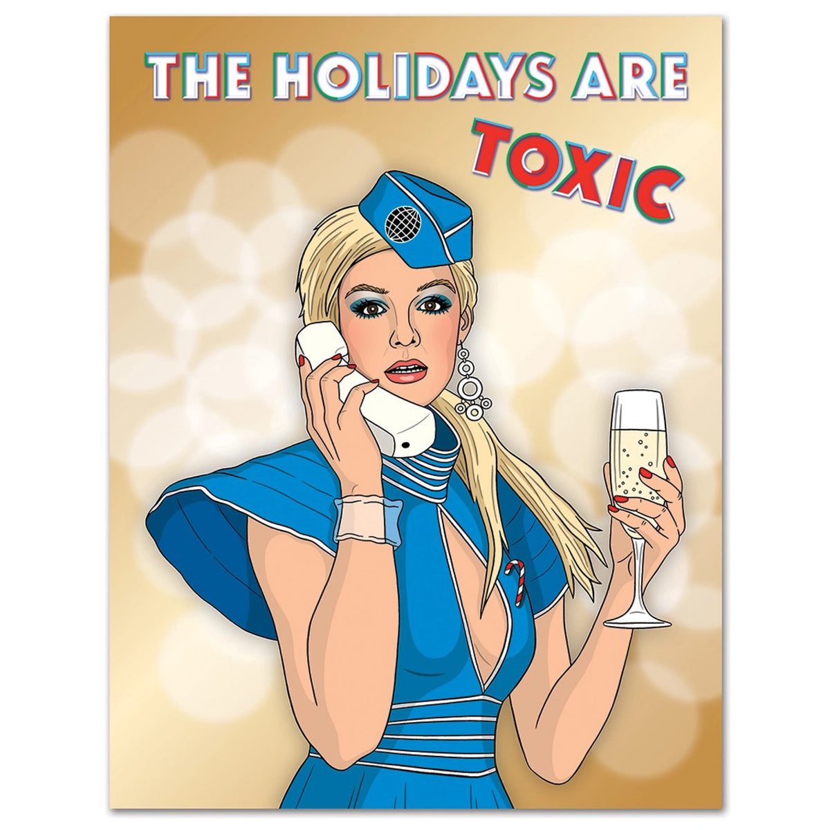 Britney Holidays Are Toxic Christmas Card | The Found – Outer Layer