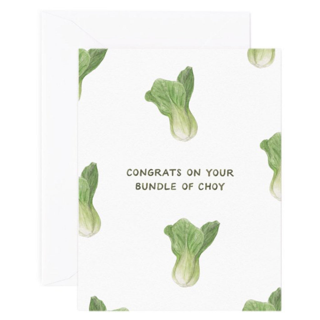 Bundle of Choy New Baby Card | Amy Zhang Creative – Outer Layer