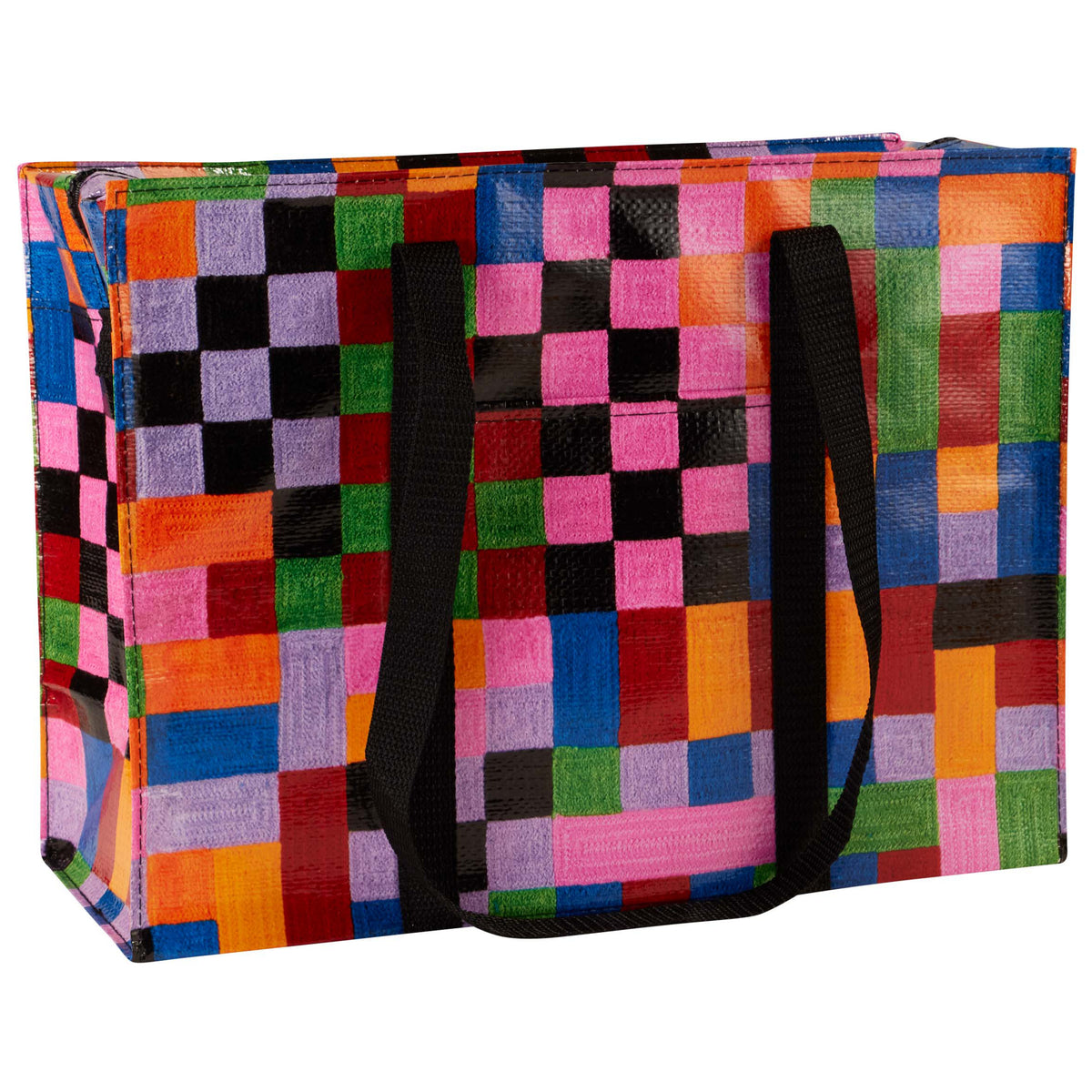 Color Cube Shoulder Tote | Blue Q – Outer Layer