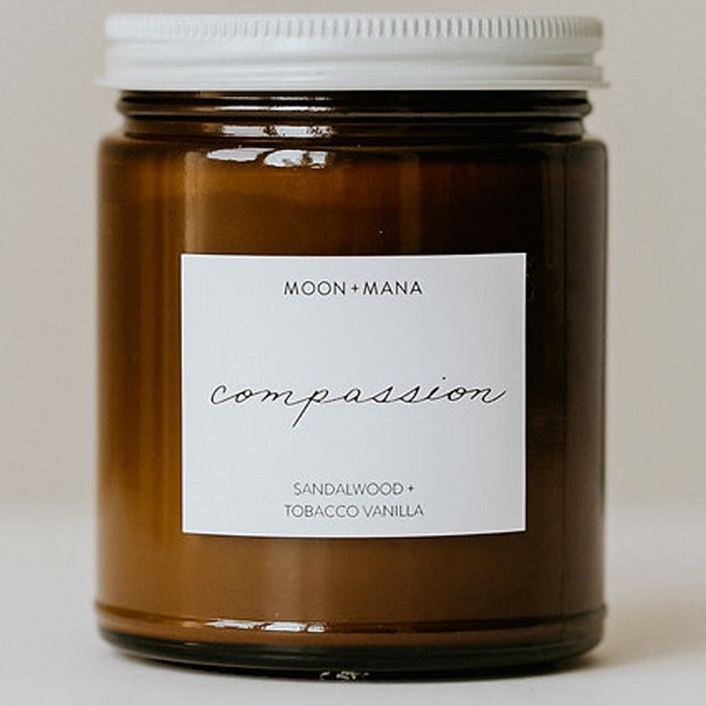 Compassion Candle 9oz | Moon + Mana – Outer Layer