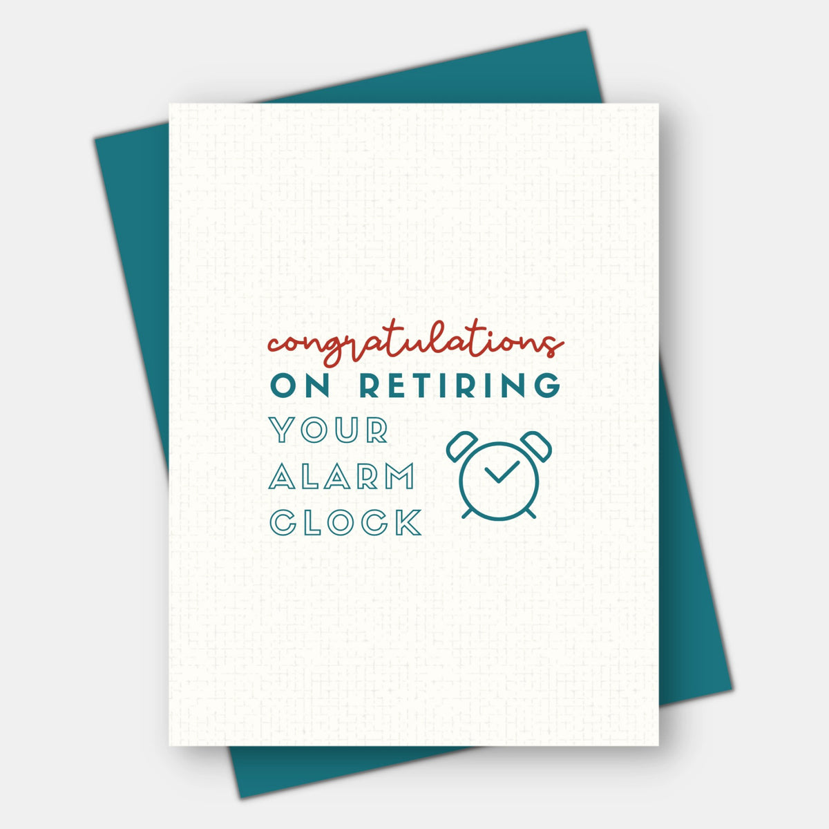 Congrats on Retiring Your Alarm Clock Card | Age-Friendly Vibes – Outer ...