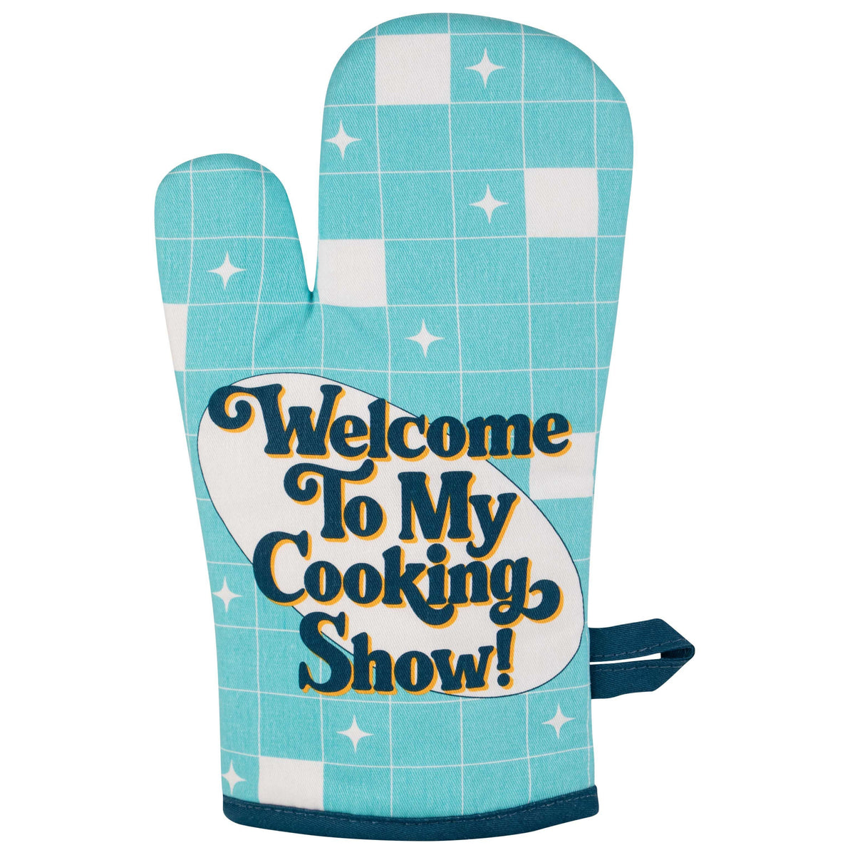 Cooking Show Oven Mitt | Blue Q – Outer Layer