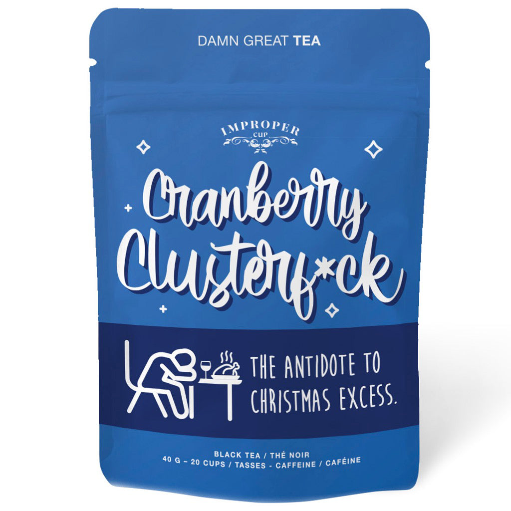 Cranberry Clusterf*ck Loose Leaf Tea | Improper Cup – Outer Layer