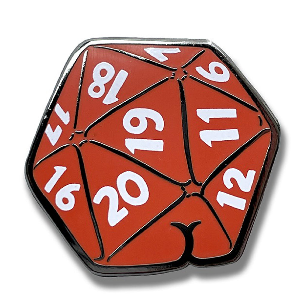 D20 Butt Pin | Butts On Things – Outer Layer
