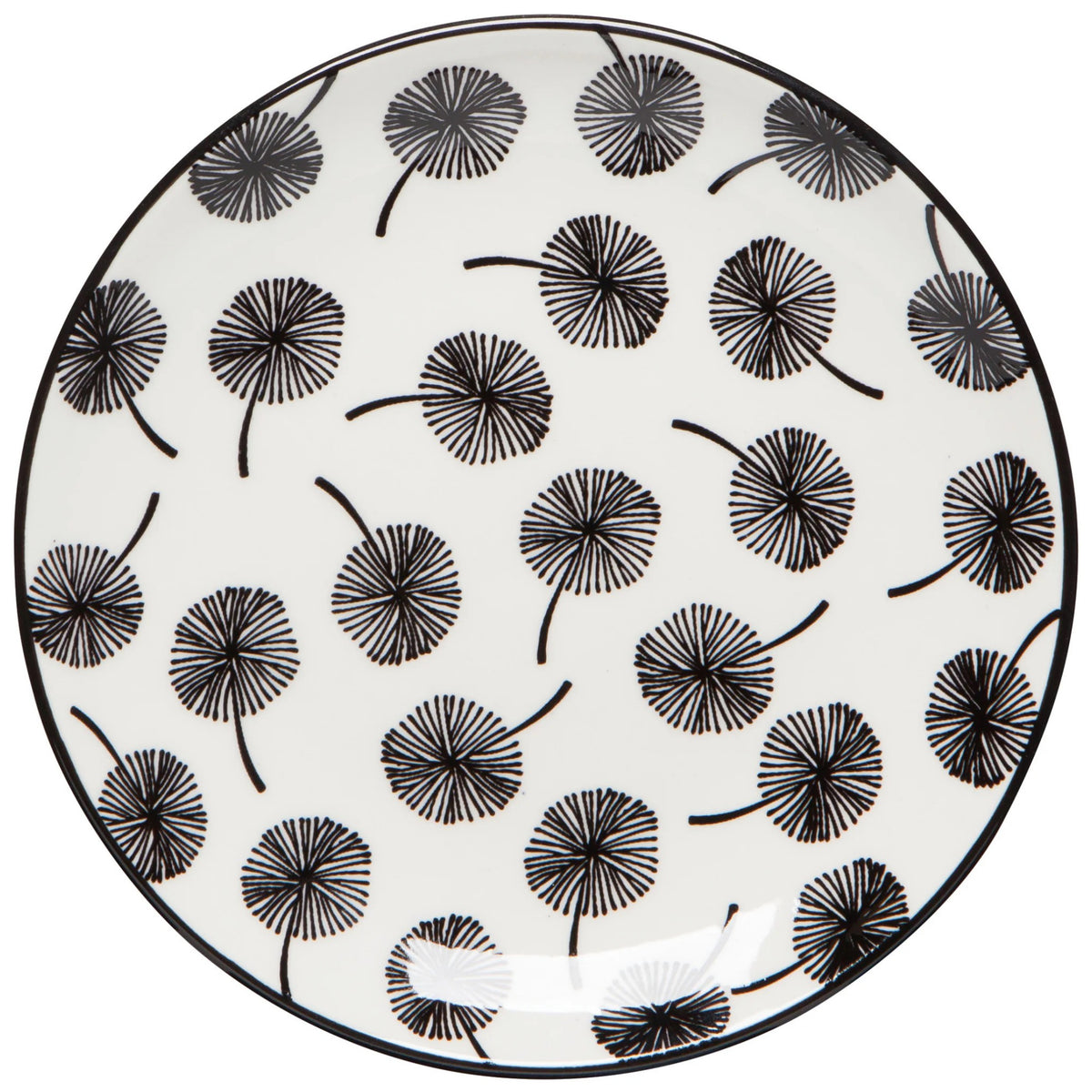 Dandelion Stamped Appetizer Plate 6 Inch | Danica – Outer Layer