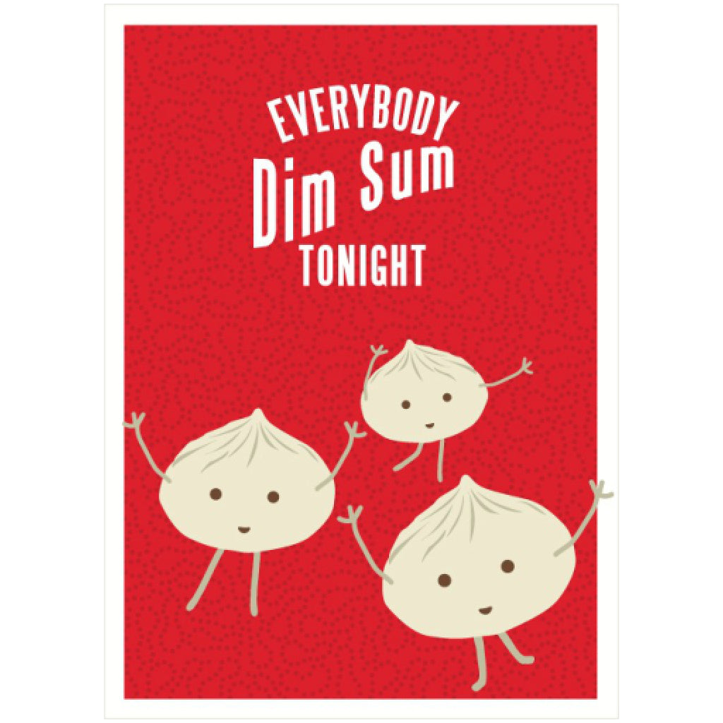 Dim Sum Birthday Card by Seltzer Goods - Outer Layer