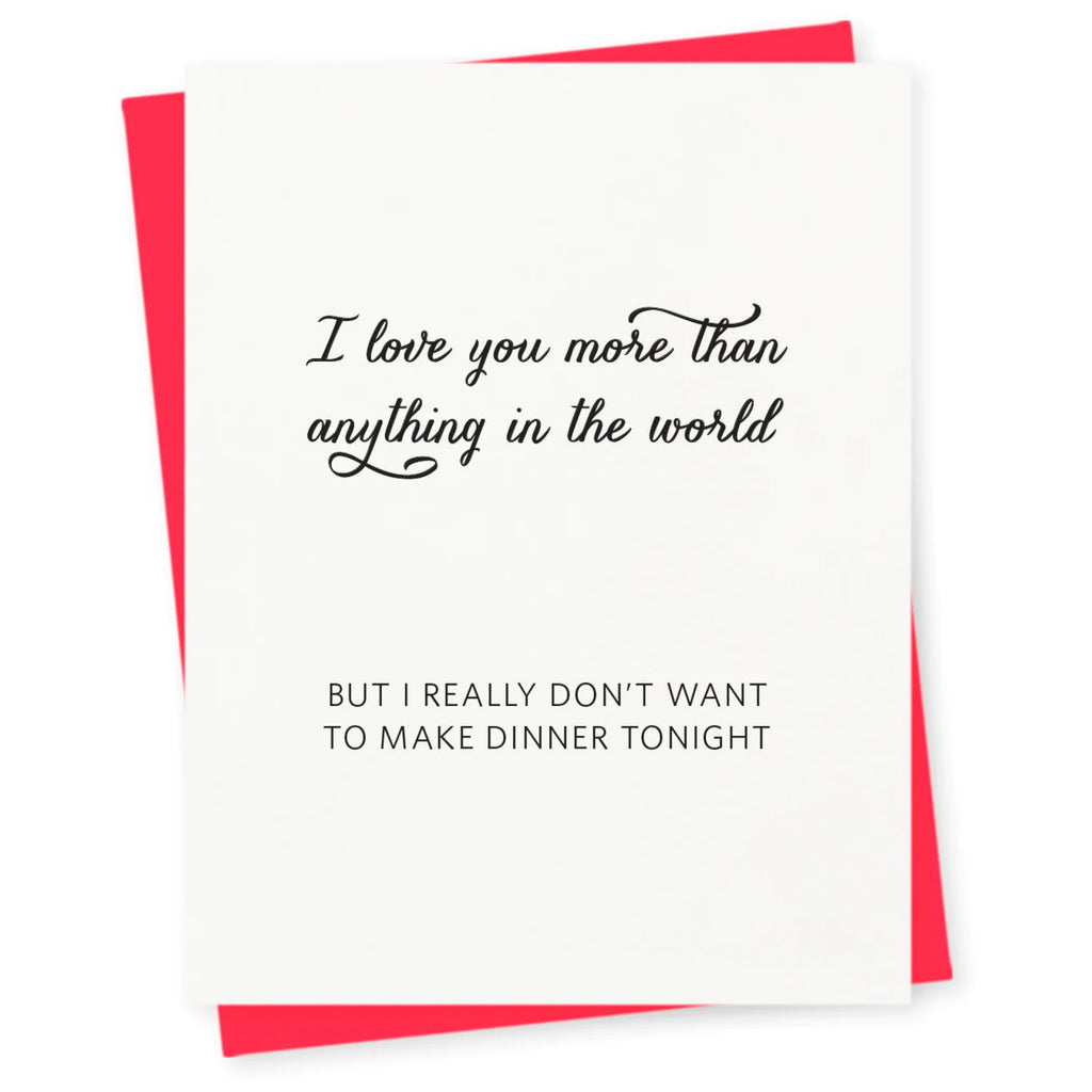 Dinner Card | 417 Press – Outer Layer