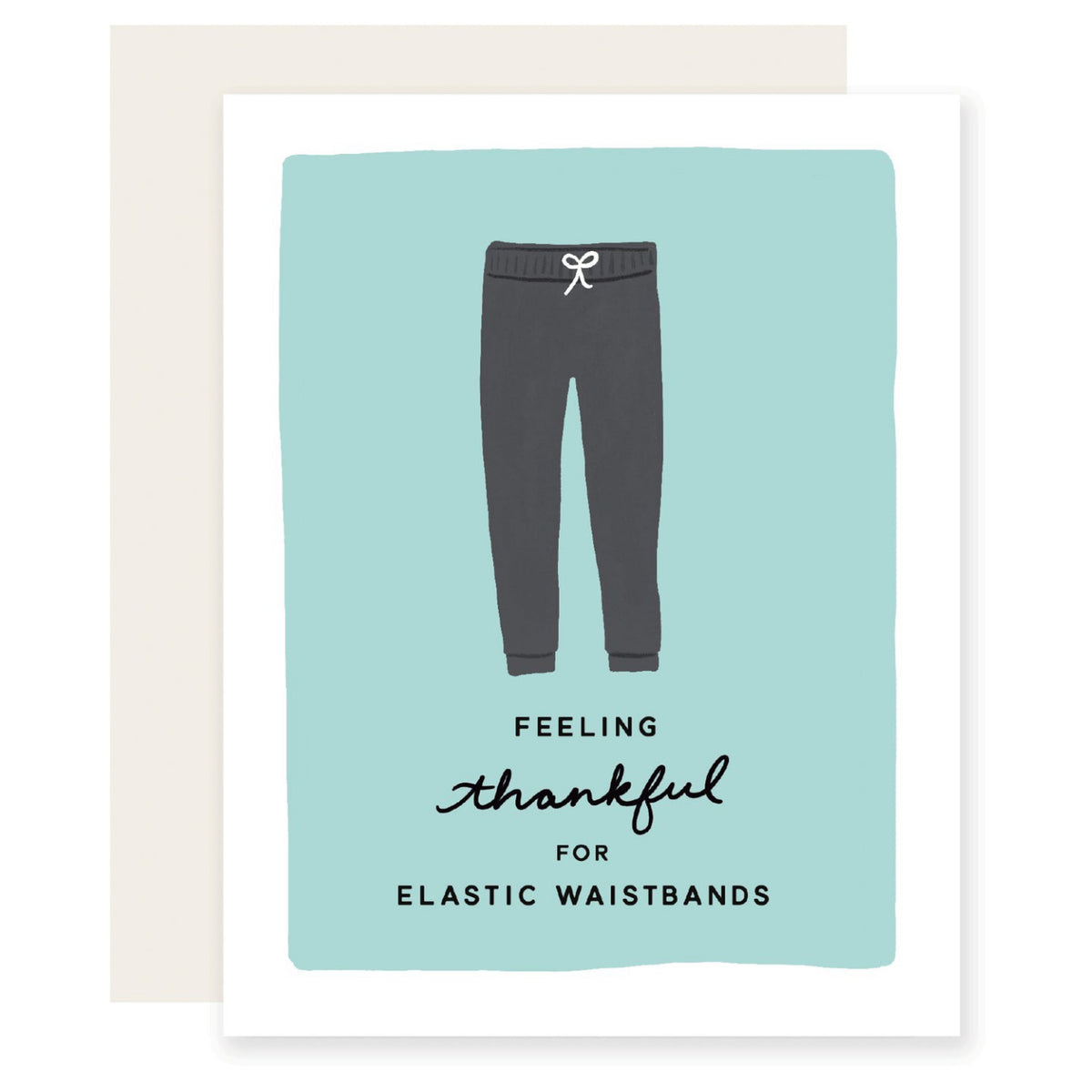Elastic Waistbands Card | Slightly Stationery – Outer Layer