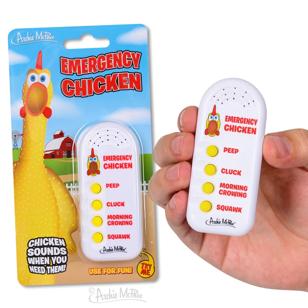 Emergency Chicken Sound Machine | Archie McPhee – Outer Layer