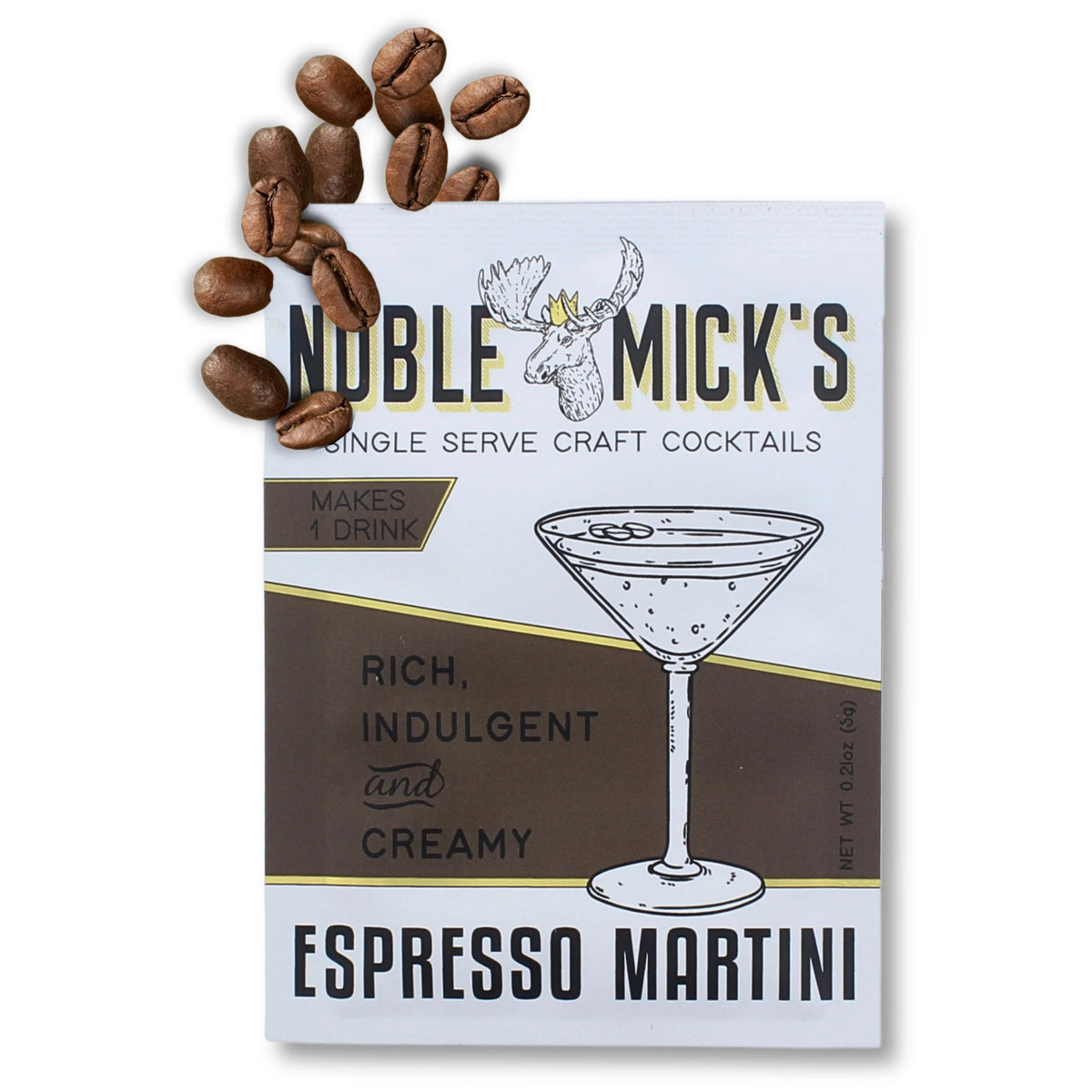 Espresso Martini Single Serve Cocktail Mix | Noble Mick's – Outer Layer