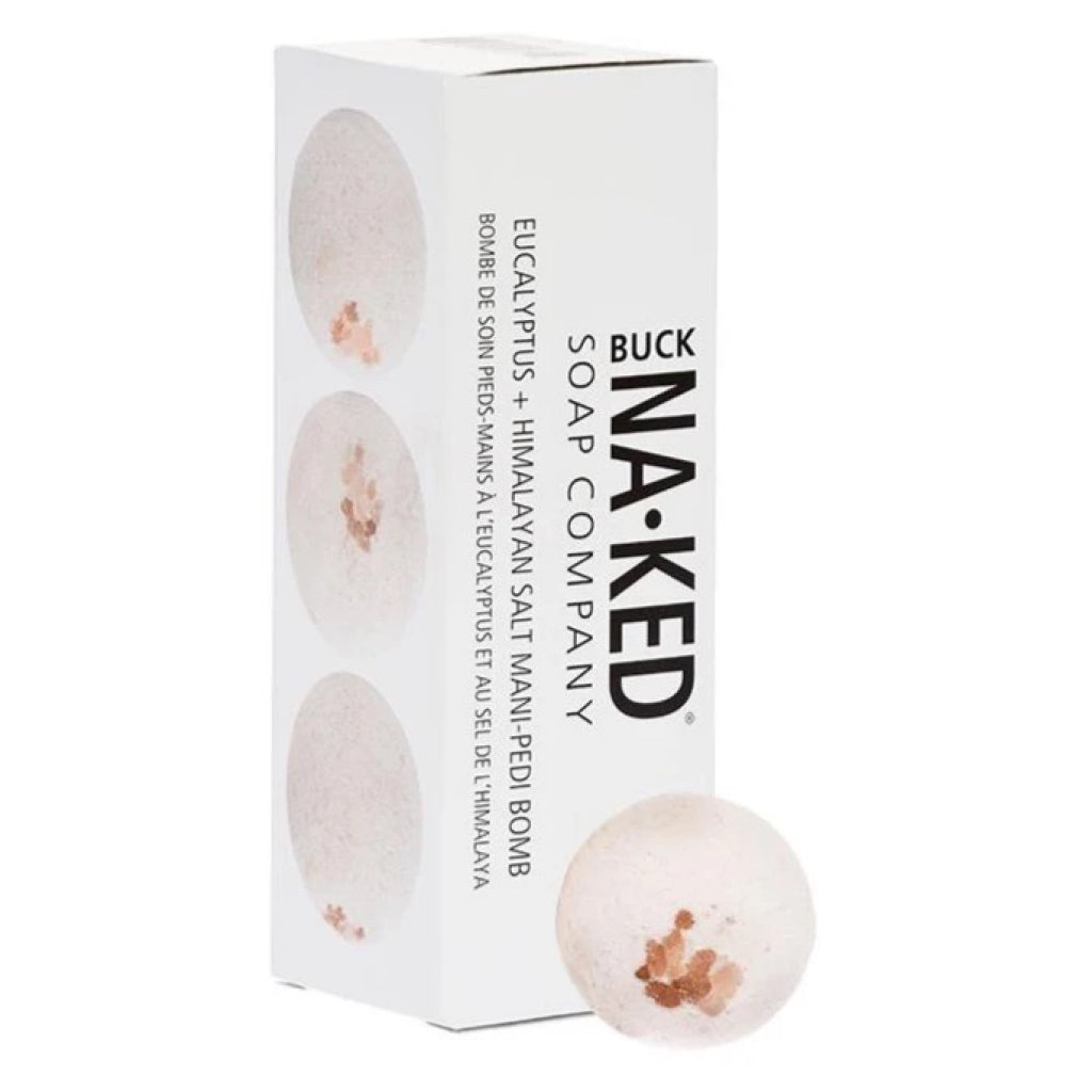 Eucalyptus & Himalayan Salt Mani/Pedi Bombs | Buck Naked Soap Company ...