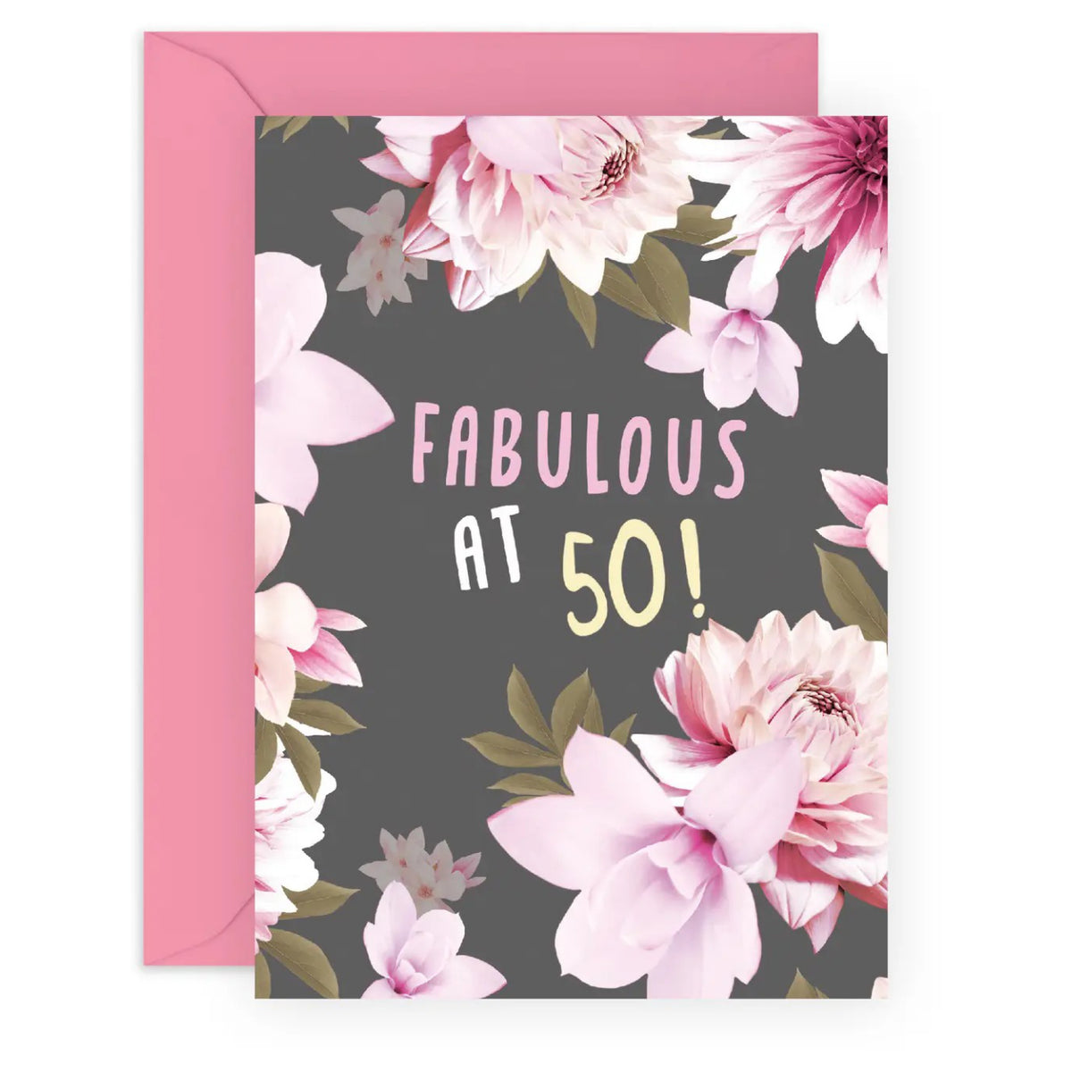 Fabulous at 50 Birthday Card | Central23 – Outer Layer