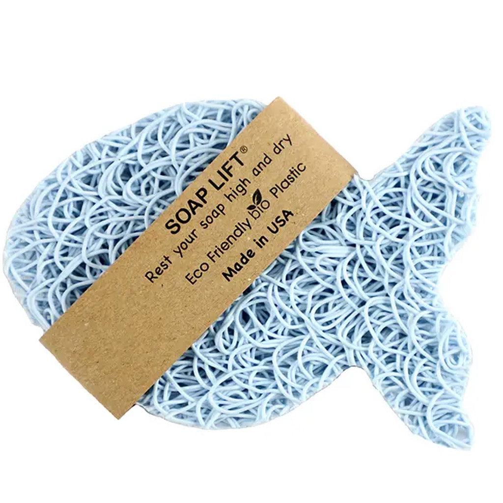 Fish Soap Lift Soap Saver - Seaside Blue | Soap Lift – Outer Layer