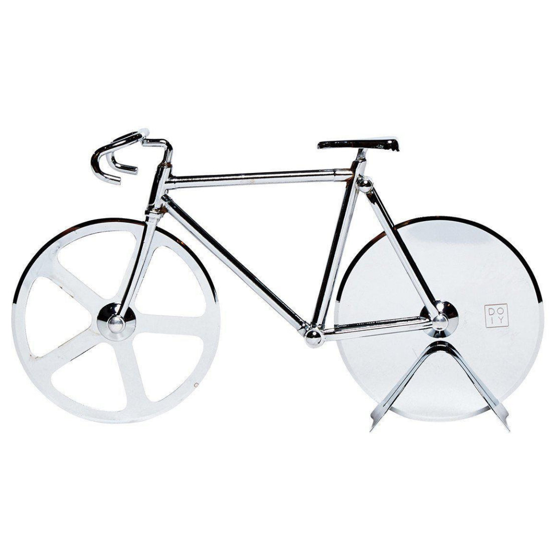 Fixie Pizza Cutter Silver | DOIY – Outer Layer