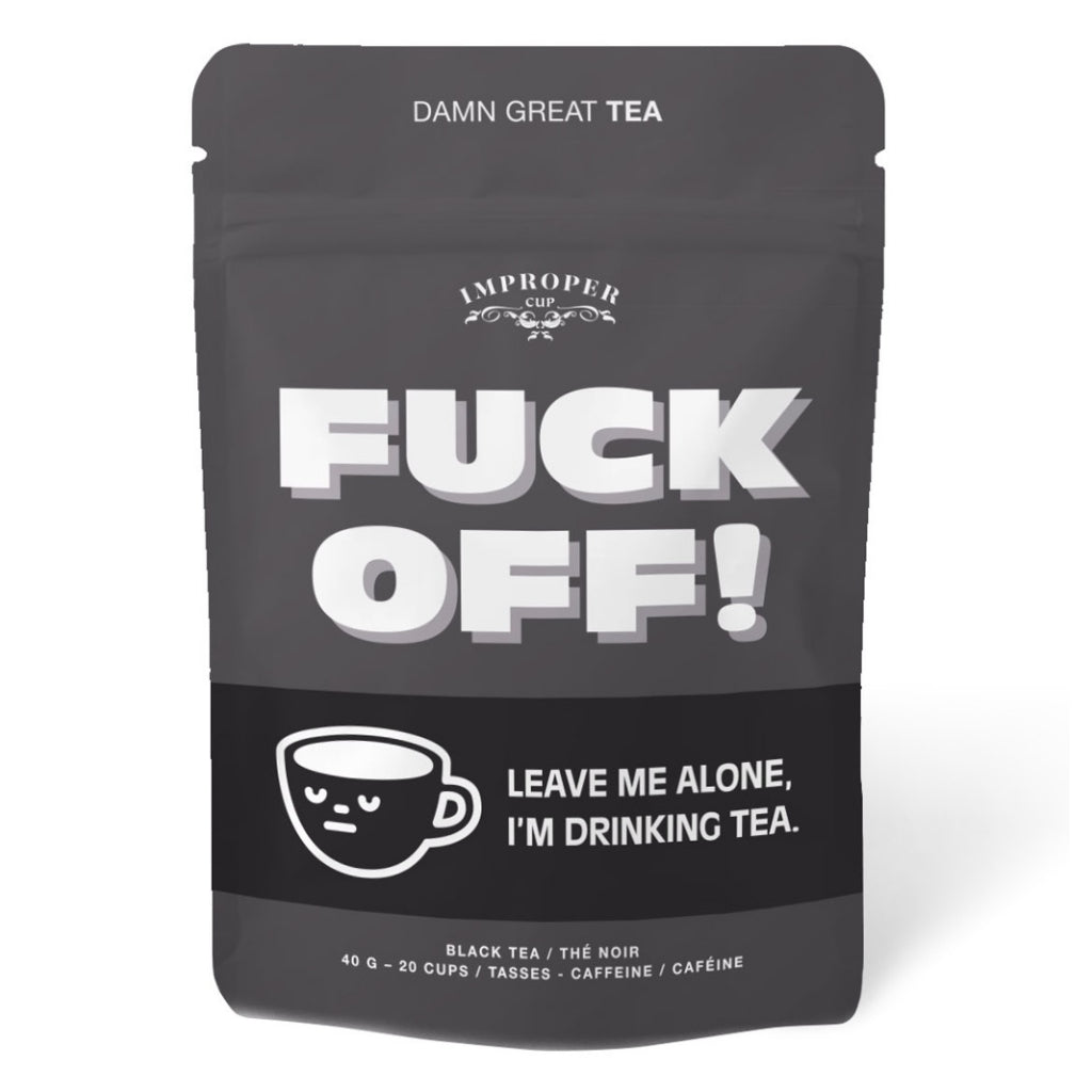 Fuck Off! Loose Leaf Tea | Improper Cup – Outer Layer