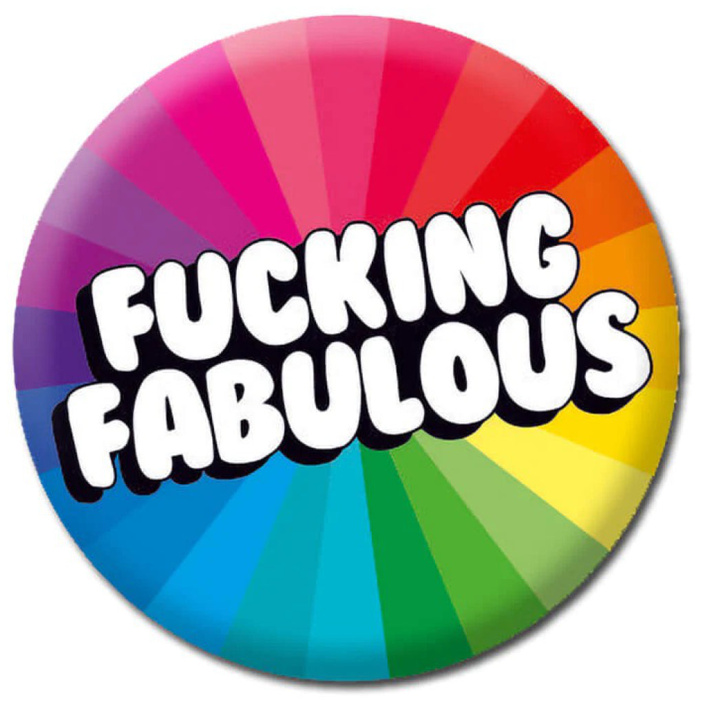 Fucking Fabulous Pin | Dean Morris Cards – Outer Layer