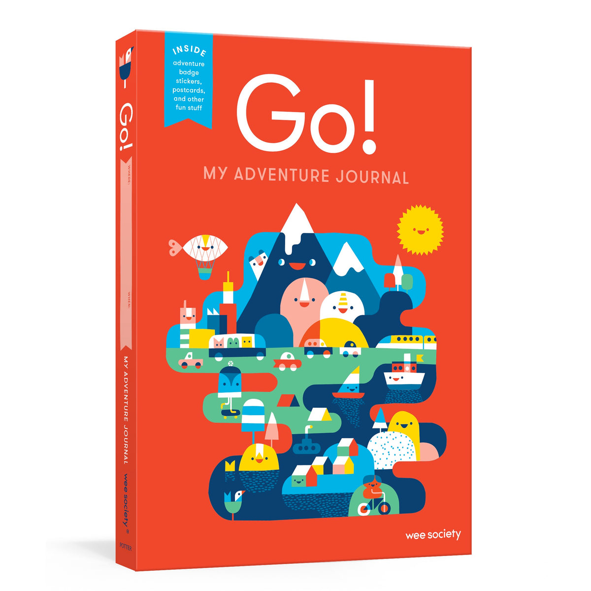 Go! (Red) A Kids' Interactive Travel Diary and Journal | Clarkson ...