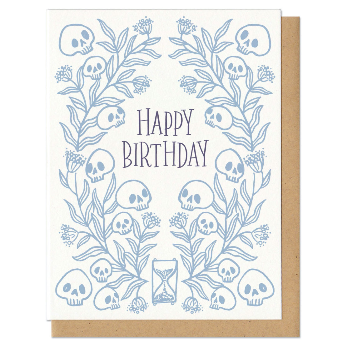 Happy Birthday Skulls Card by Frog & Toad – Outer Layer
