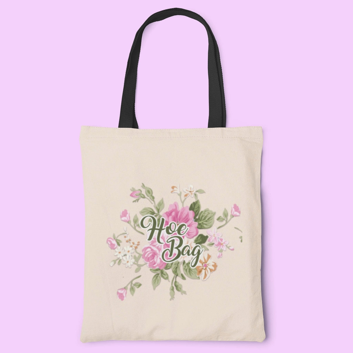 Hoe Bag Tote Bag | Calm Down Caren – Outer Layer