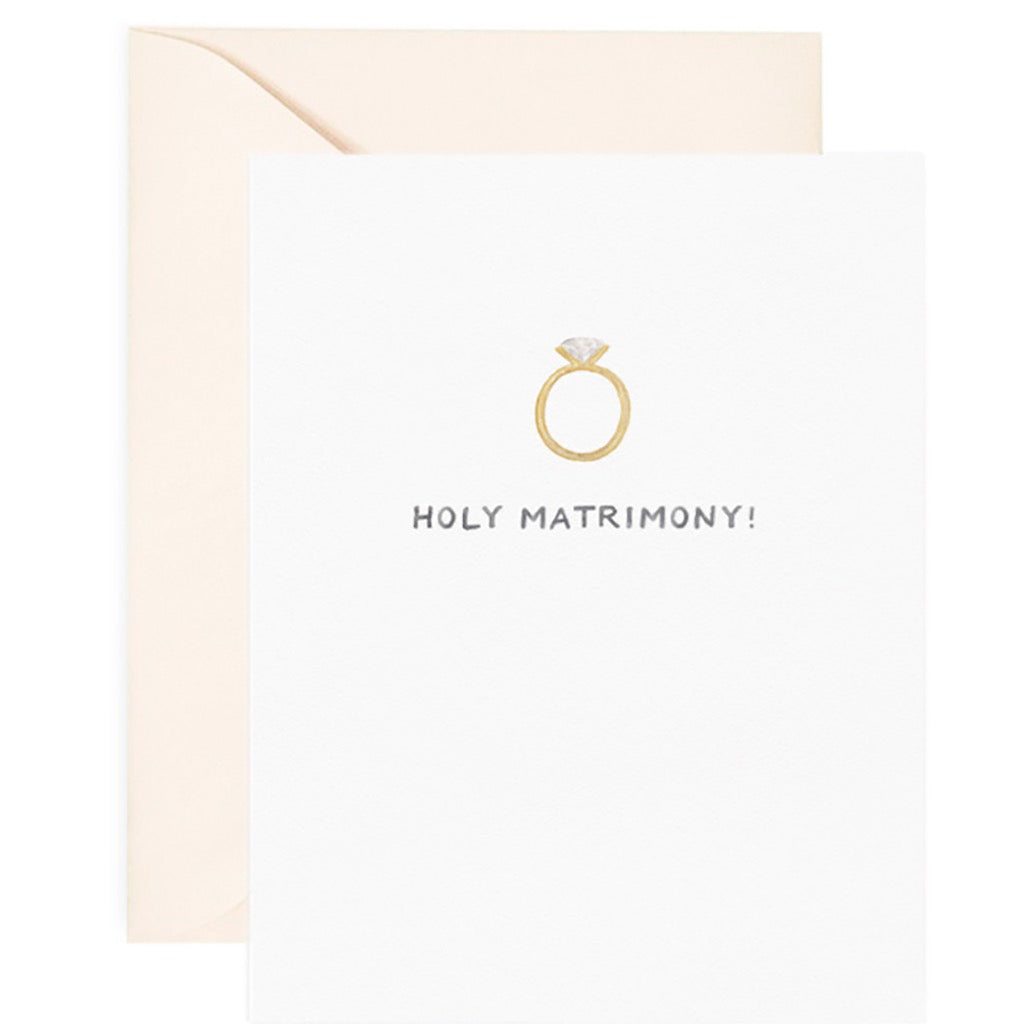 Holy Matrimony Card by Amy Zhang Creative – Outer Layer