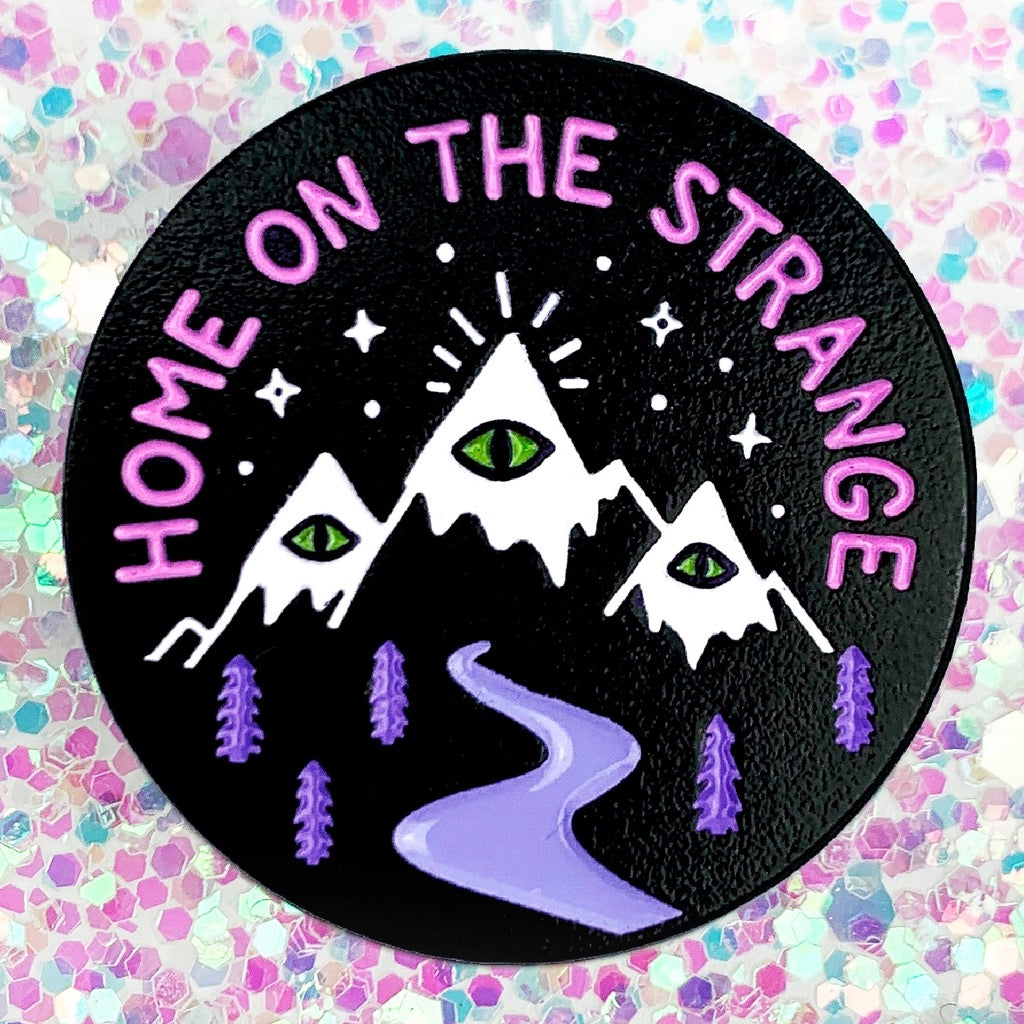 Home on the Strange Enamel Pin | Band of Weirdos – Outer Layer