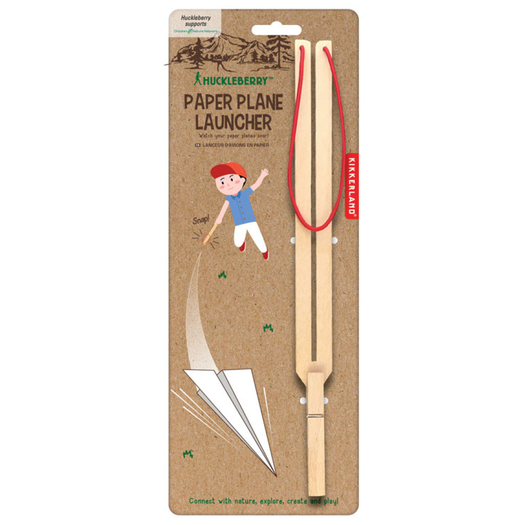 Huckleberry Paper Plane Launch | Kikkerland – Outer Layer