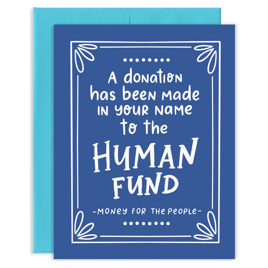 Human Fund Festivus Card | Grey Street Paper – Outer Layer