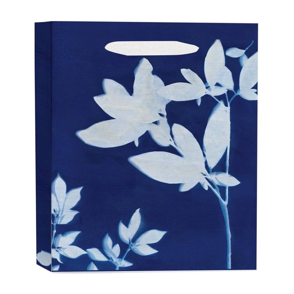 Indigo Floral Small Gift Bag | Design Design – Outer Layer
