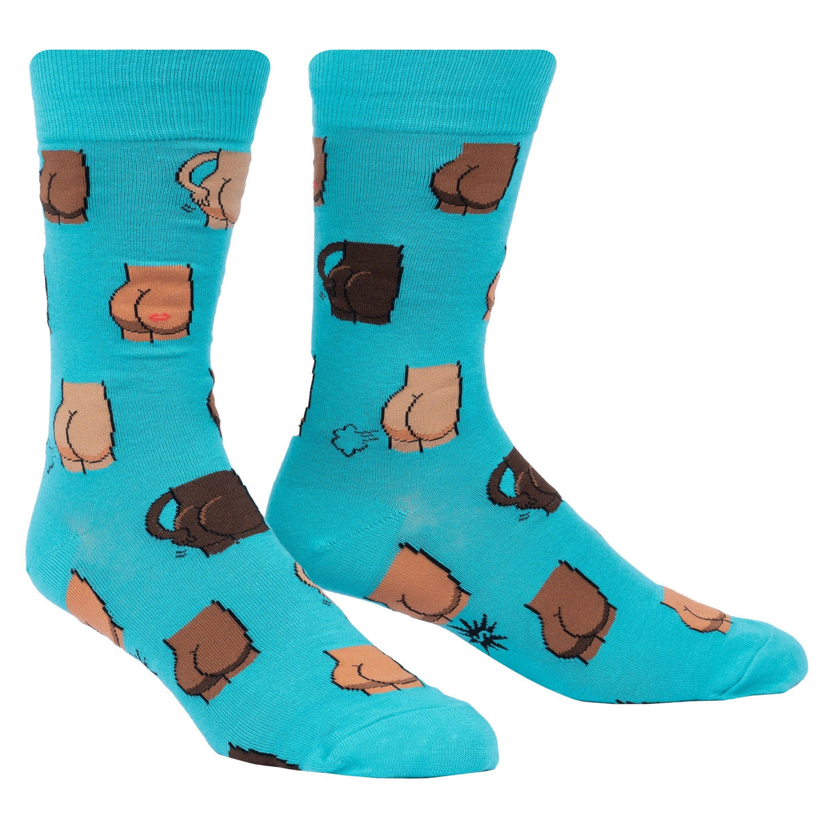 Kiss My Men's Crew Socks | Sock It To Me – Outer Layer