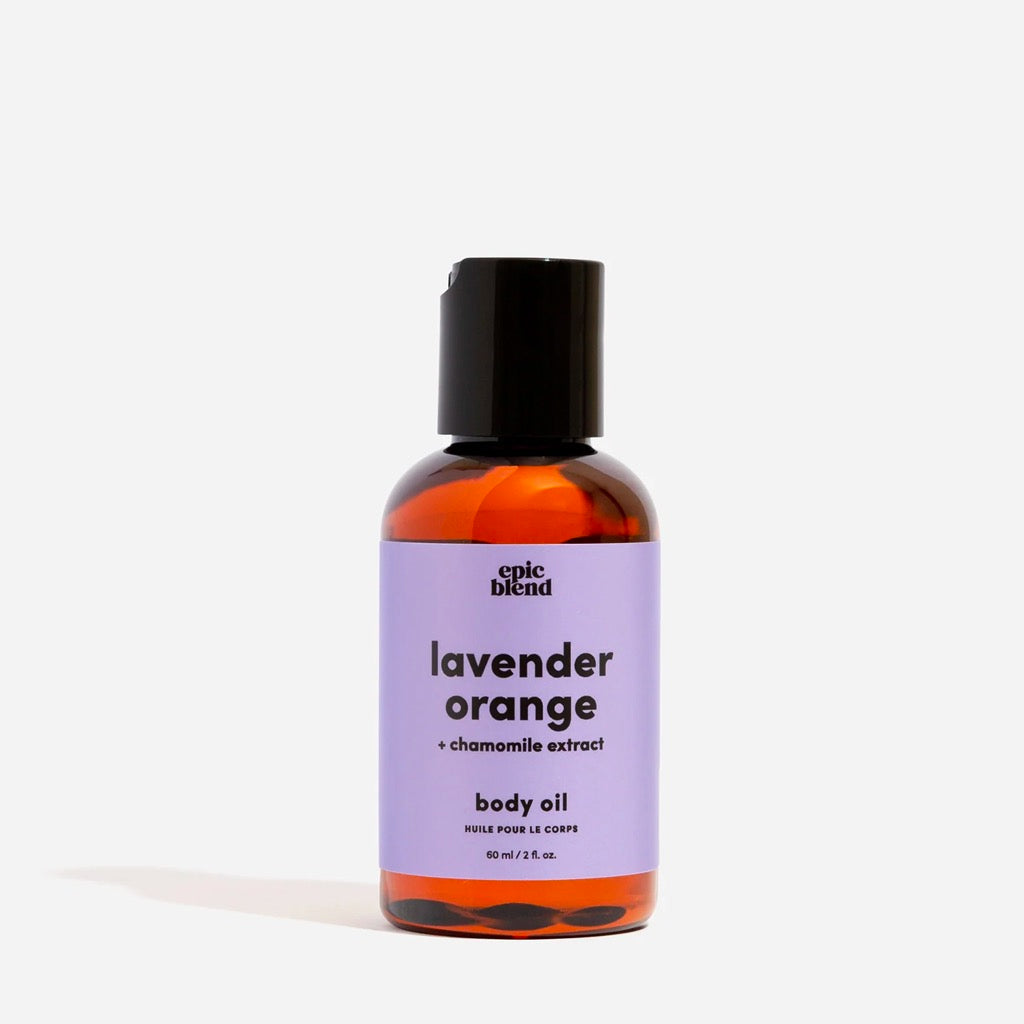 Lavender Orange Body Oil 2oz | Epic Blend – Outer Layer