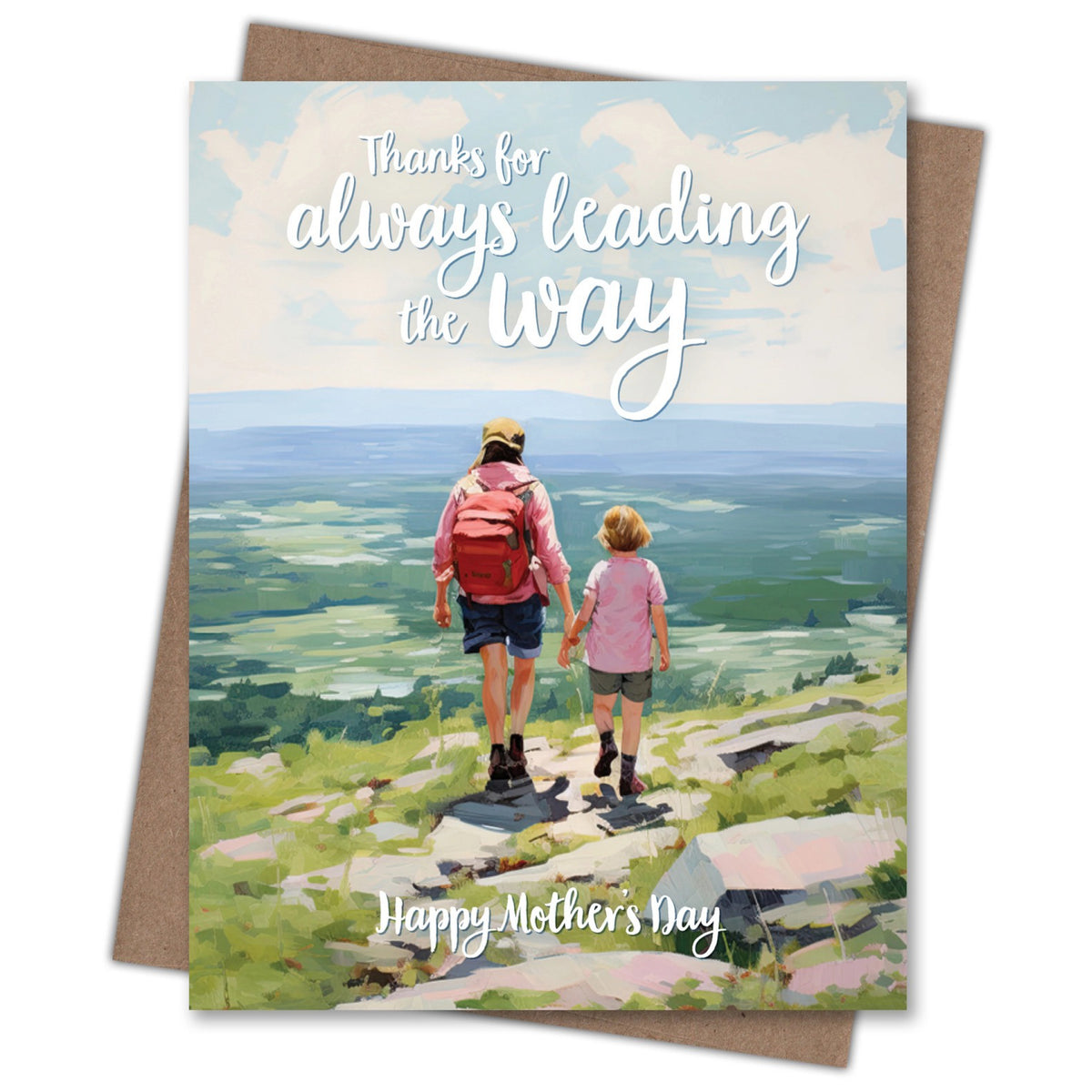 Leading the Way Mom Mother's Day Card | Waterknot – Outer Layer