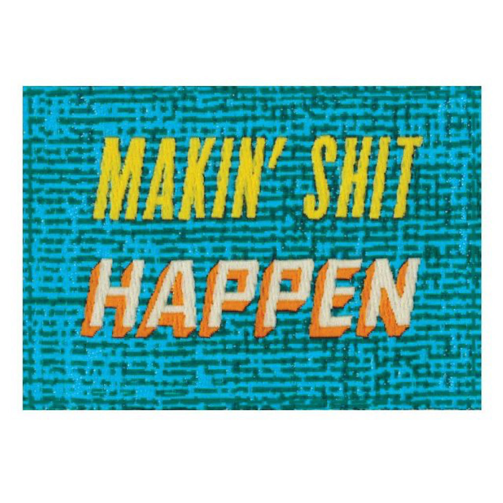 Makin' Shit Happen Tag Socks | Blue Q – Outer Layer
