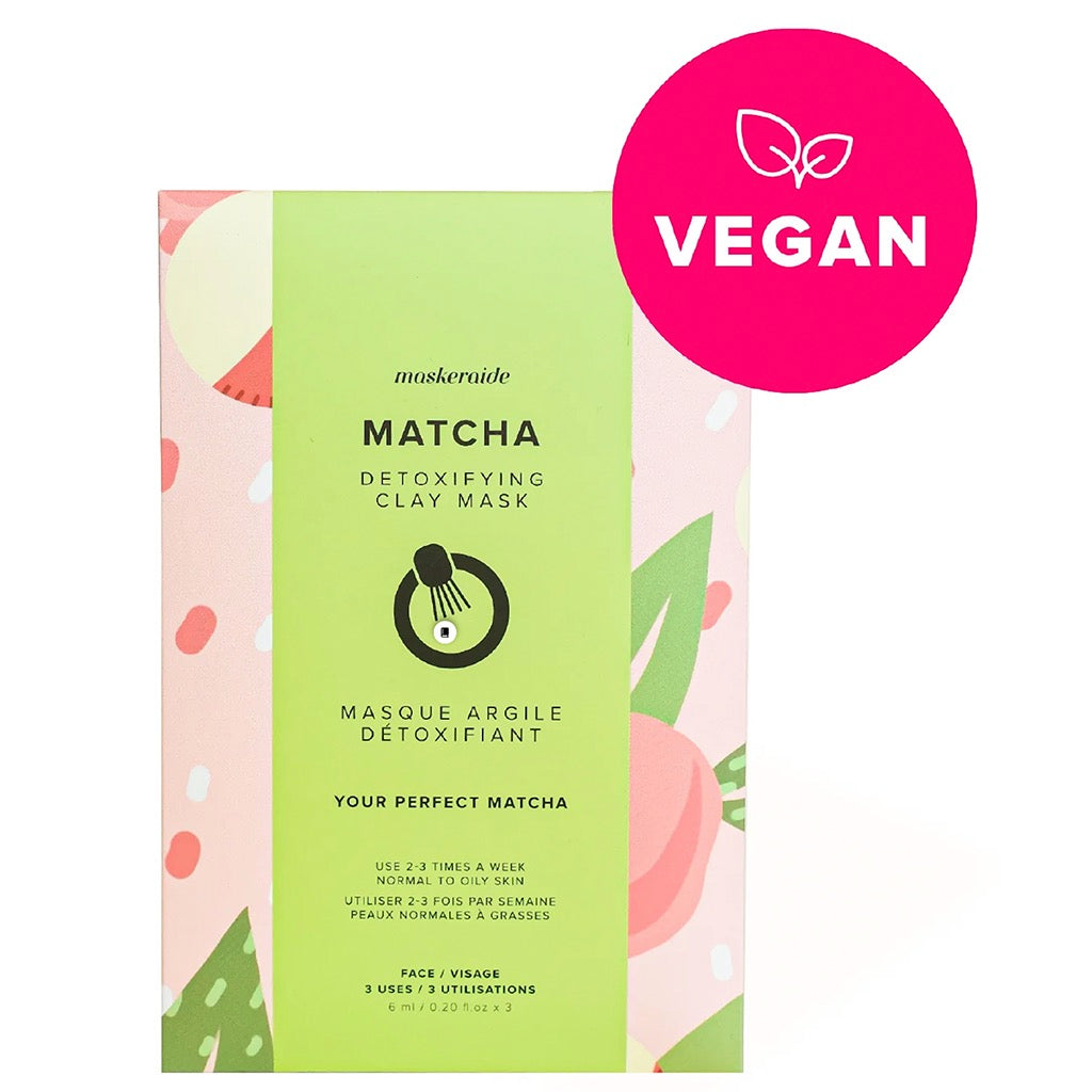 Matcha Detoxifying Clay Mask Travel Size | Maskeraide – Outer Layer