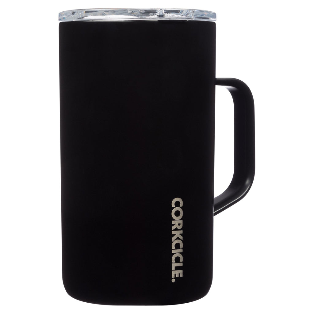 Matte Black Coffee Mug 22oz | Corkcicle – Outer Layer