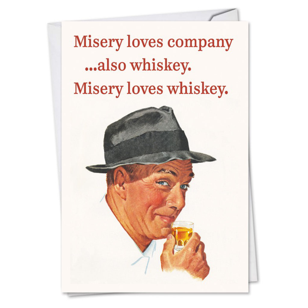 Misery Loves Company & Whiskey Card by Nobleworks – Outer Layer